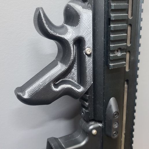 💎 DiamondBack 4-Inch Angled Foregrip・ STL File for 3D printing・Cults