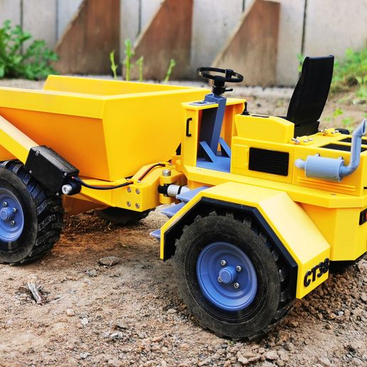 🚁 Mini Dumper - CT38 - 1:14・ 3D File for 3D printing・Cults