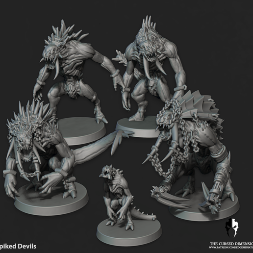 🧸 Cursed Elves - Beastmaster's Bundle・ 3D File for 3D printing・Cults