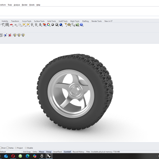 🛞 Carusi wheel scale 18 and 24・ STL File for 3D printing・Cults