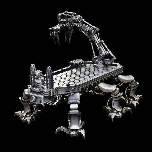 🏗️ Cargo Walker And Loader Crane With Optional Lobotomized Cyber Pilot ...