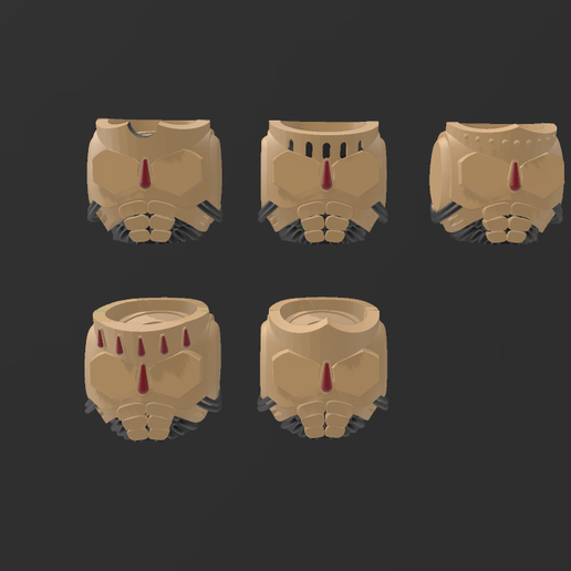 💂 sanguinary guard torso・ OBJ File for 3D printing・Cults