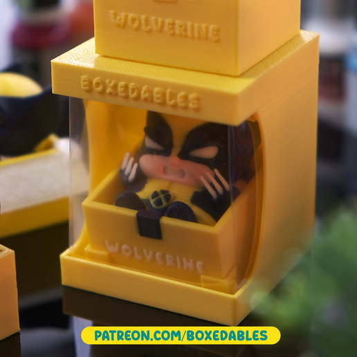 🎨 Wolverine - Boxedables [Fan Art]・ STL File for 3D printing・Cults