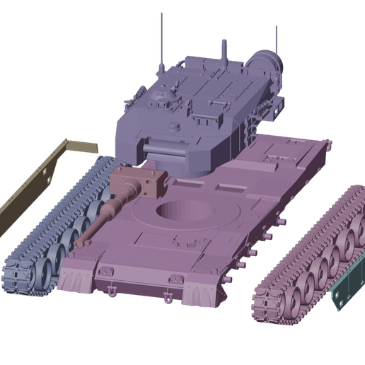 🪖 TYPE 90・Free STL File for 3D printing・Cults