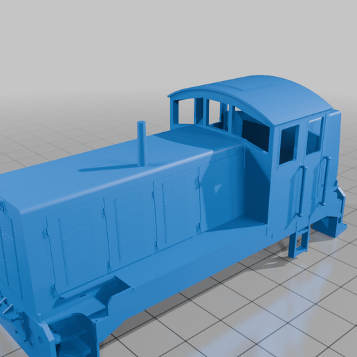 🚆 British Class 07 (HO scale)・Free 3D File for ・Cults