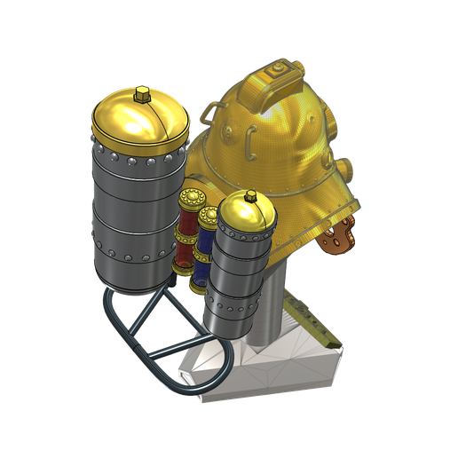 👤 Bioshock Subject Delta Bust・ STL File for 3D printing・Cults