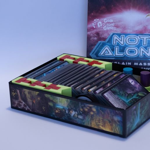 ♟ NOT ALONE board game organizer・ STL File for 3D printing・Cults
