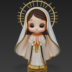 🏠 Holy Mary 2・ STL File for 3D printing・Cults