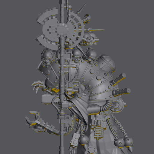 ⚔ Magos Mechanicus・Free 3D File for 3D printing・Cults