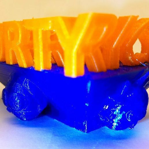 Free 3D file Rick and Morty Text and Faces 🎲 ・3D printing idea to ...