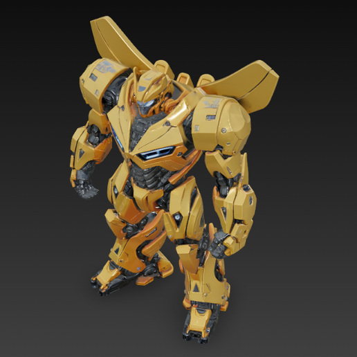 🤖 Bumblebee - Transformer STL Figure・Free STL File for 3D printing・Cults