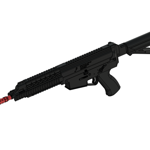 🔫 Pindad SS2V5 Airsoft AEG by BENen3D・ STL File for 3D printing・Cults