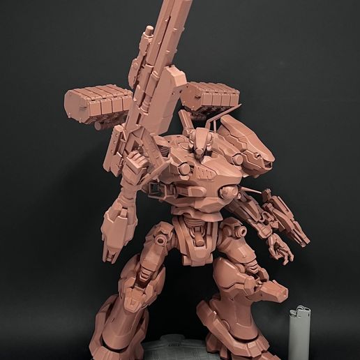 STL file MECH 1 🤖 ・Template to download and 3D print・Cults