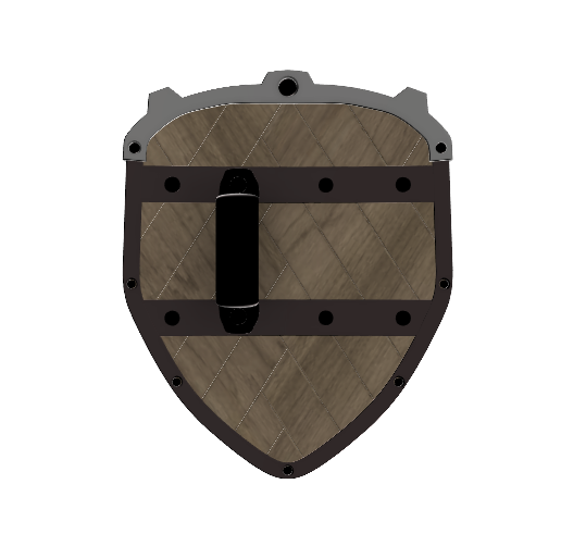 Archivo 3D LINK Old Wooden Shield STL Files [The Legend of Zelda: Tears ...