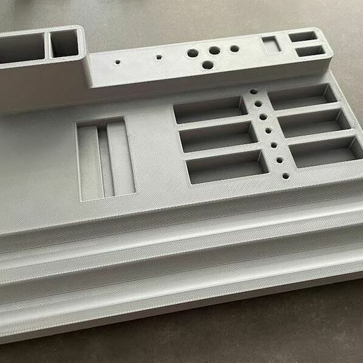 🎁 xTool F1 & F2 / M1 Rotary organizer for RA2・ 3D File for 3D printing ...