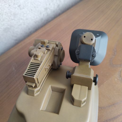 🪖 USCM Dropship gunner copilot Helmet, aliens, Spunkmeyer , 3d (mount ...