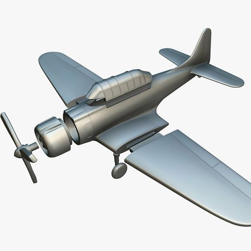 ️ Douglas SBD Dauntless - 1/48 scale・ STL File for 3D printing・Cults