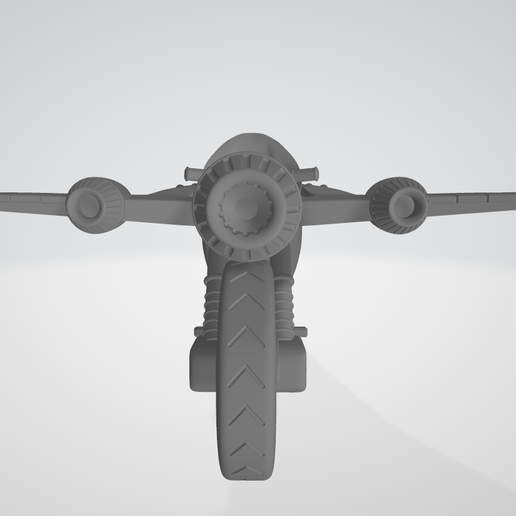 STL file Motorcycle Hiroshi Shiba Jeeg robot 🏍️ (OBJ)・3D print object ...