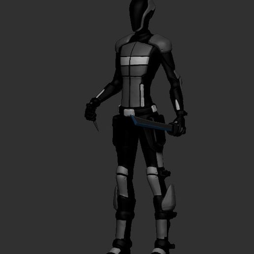 STL file BORDERLANDS - Zer0 🎲 ・3D printing design to download・Cults