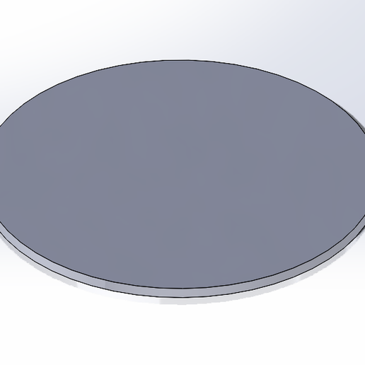 🧲 AOS Base 160mm Base Blank with Magnetic Insert・Free STL File for 3D ...