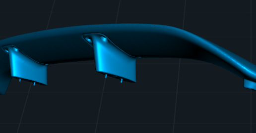 🪶 Wing CRX Del Sol ESi・ STL File for 3D printing・Cults