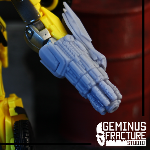 🔫 Bumblebee gun cannon cannon transformers studio series 100・ STL File ...