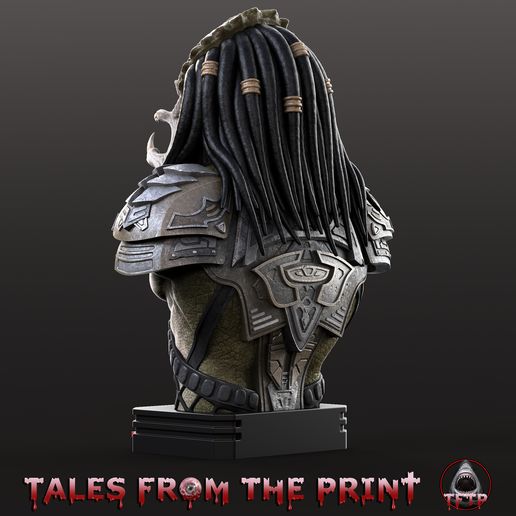 👤 Predator bust - Movie Fan art - One part and multipart versions HIGH ...