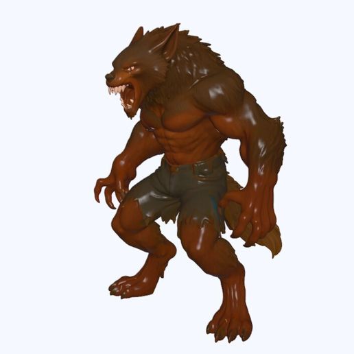 humanoid werewolf