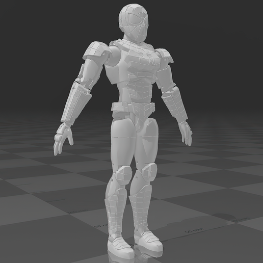 👾 Spider-Armor MK1 Complete Action Figure・ 3D File for ・Cults