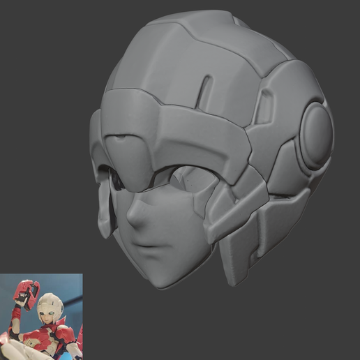 🪖 HT Arcee wearable helmet・ STL File for 3D printing・Cults