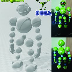 Vectorman best STL files for 3D printing・1 models to download・Cults