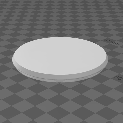Free STL file 75mm Round Base 🎲 ・3D printing idea to download・Cults