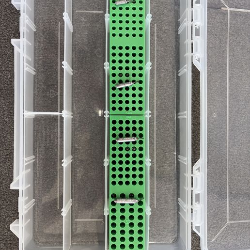 📦 Dropshot Weight Organizer für Plano 3700 Tackle Box - 3D Printable ...
