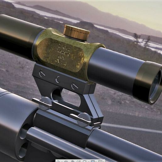 🚗 ZFG42 Scope・ 3D File for 3D printing・Cults