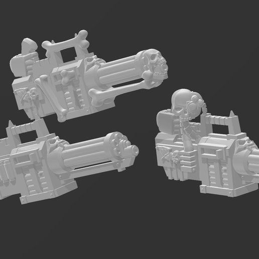 🔫 Edge Lord Rotating Cannon Blaster・ STL File for 3D printing・Cults