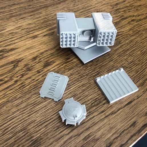 🛰 Space APC commanders hatch and doors・Free STL File for ・Cults