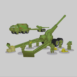 Howitzer best free 3D printer models・38 designs to download・Cults