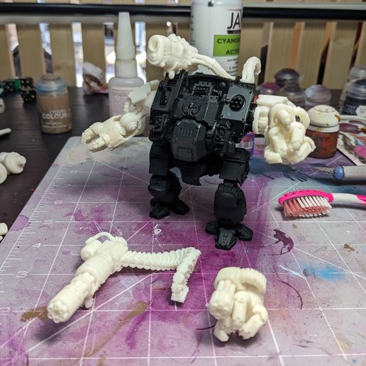 3D printer Ballistic Battery Thicc Boi of Redemption・made with Flashforge resin 6k・Cults