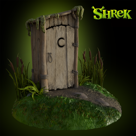 STL file Shrek toilet 🚽 ・3D printing design to download・Cults