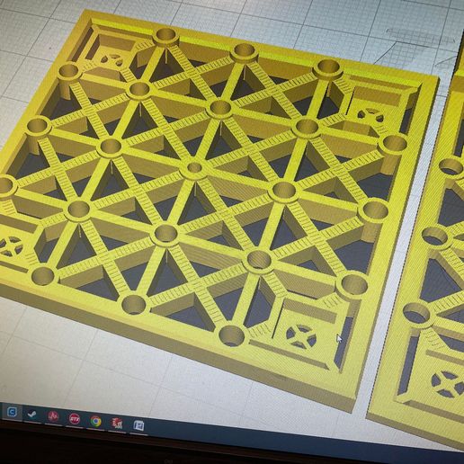 👽 Aliens Sulaco 1:4 scale floor tile pack 1・ STL File for 3D printing・Cults