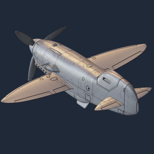 🪖 Hutter Hu 136・ OBJ File for 3D printing・Cults