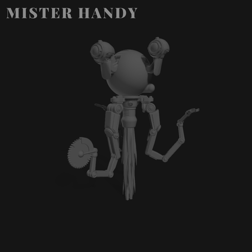 ♟ Mr. Handy・Free STL File for 3D printing・Cults