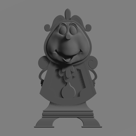 STL file Cogsworth stl cnc design 👾 ・3D printer design to download・Cults