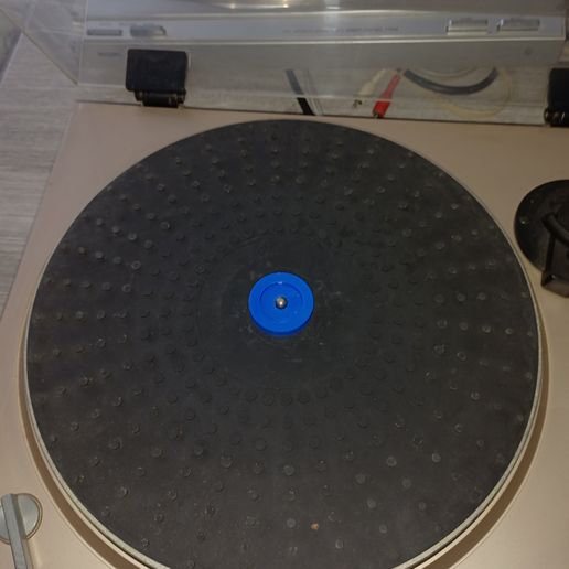3MF file 45T turntable centerer 🎵 ・Template to download and 3D print・Cults
