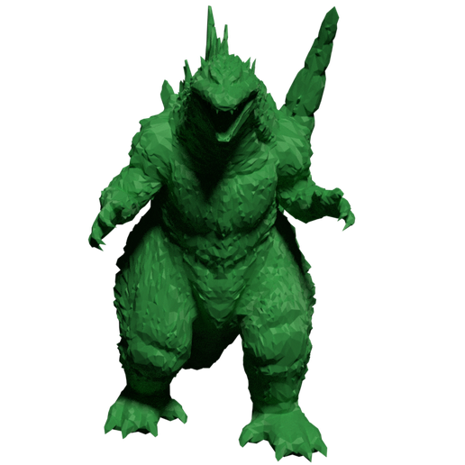 Archivo STL gratuito Godzilla 2000 Low poly 🇯🇵 ・Objeto imprimible en 3D ...