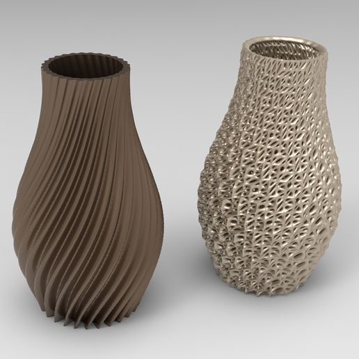 STL file Vase Voronoi 9 🏺 ・3D printer design to download・Cults