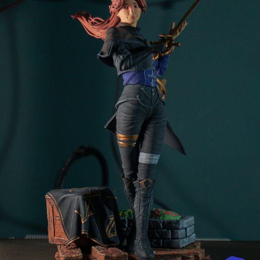 ♀️ Maelle - Expedition 33 Game Figure for 3D Printing・3D Print・Cults