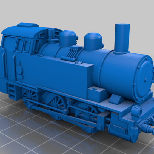 STL file DRG Class 80 Steam Engine 😤 ・3D printable design to download・Cults
