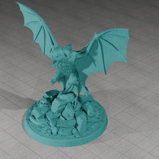 🦇 Nightfang Harbinger - Monstruo Demonio Murciélago Gigante | DnD 5e ...