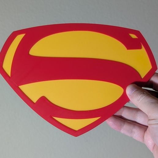 Free STL file Superman 1952 TV Series Shield 🦸‍♂️ (3MF)・3D printable ...